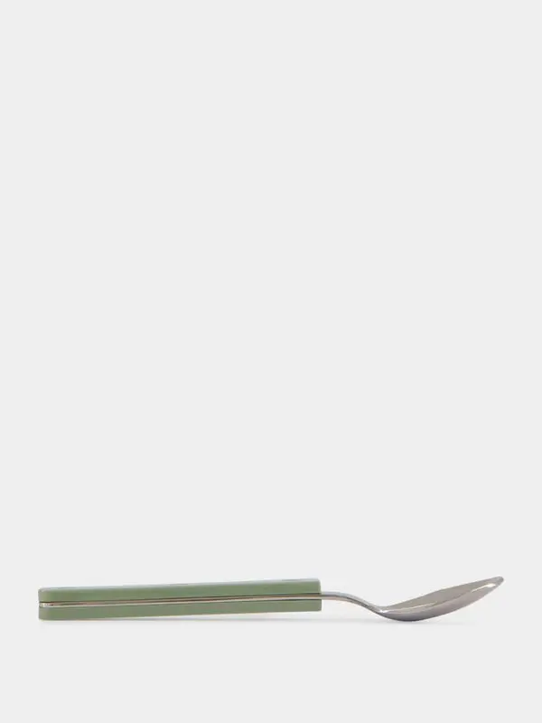 Sabre Paris Bistrot Solid Espresso Spoon - Green