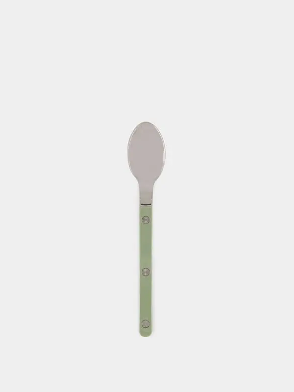 Sabre Paris Bistrot Solid Espresso Spoon - Green
