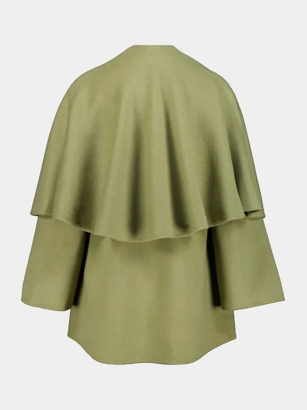 Zimmermann Palm Rebellion Tie Neck Cape