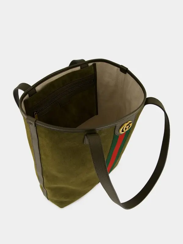 Gucci Ophidia Tote Bag - Green