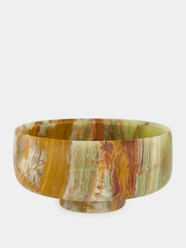 ZACONI Low Onyx Bowl By
