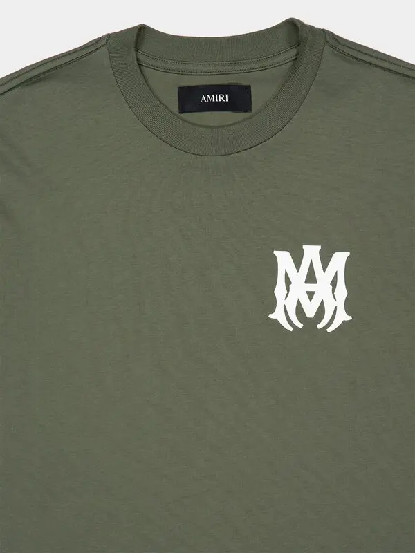 Amiri Dark Sage Core Logo T-shirt - Green