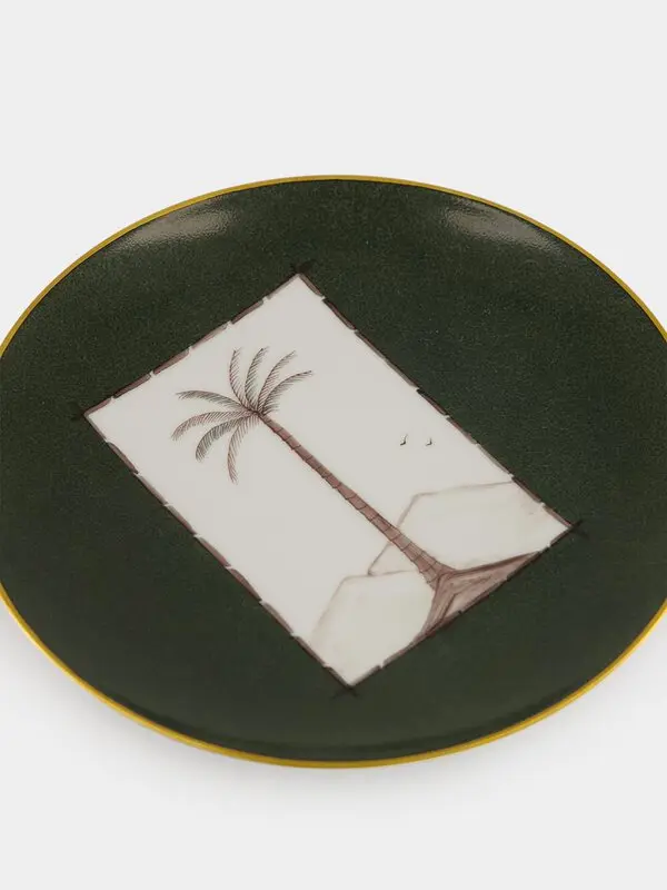 MARIE DAAGE Cartouche Colonie Salad Plate Set