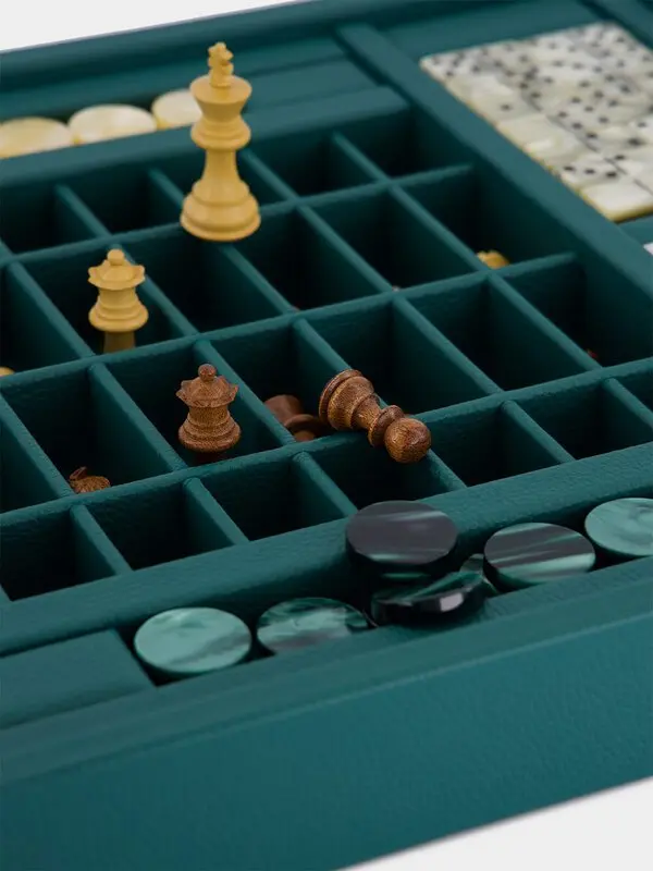 Hector Saxe Paris Multi-game Box - Green