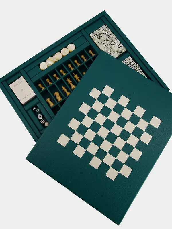 Hector Saxe Paris Multi-game Box - Green
