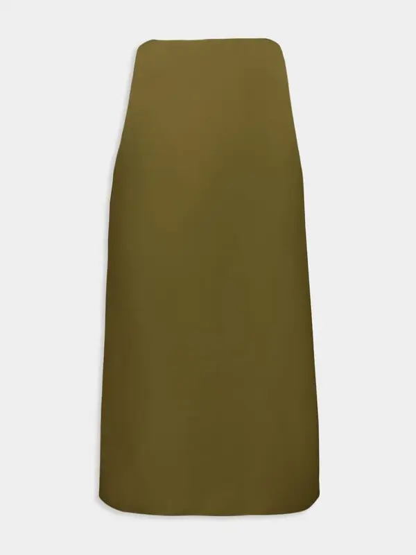PAULA Serena Fir Silk Tank-top - Green