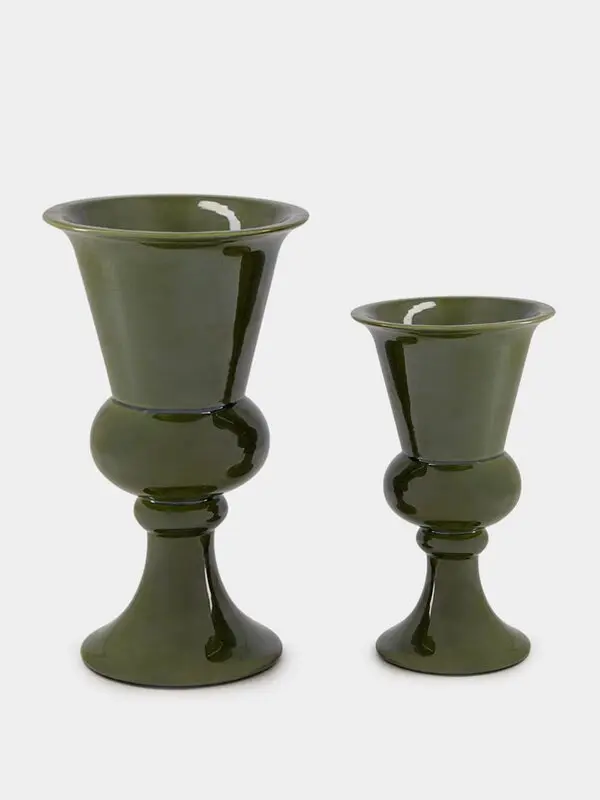 HOUSE OF CAPRICORN Florbela Ceramic Small Vase