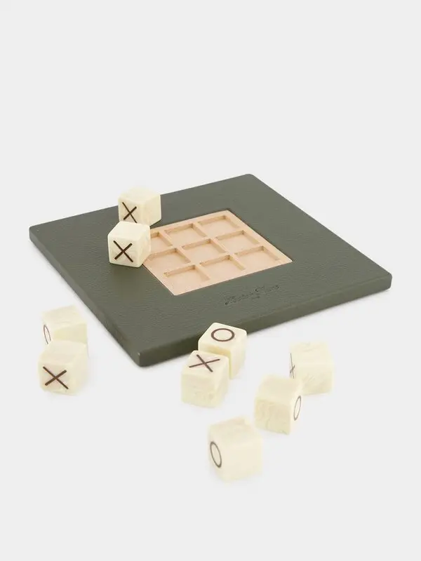HECTOR SAXE PARIS Leather Tic Tac Toe