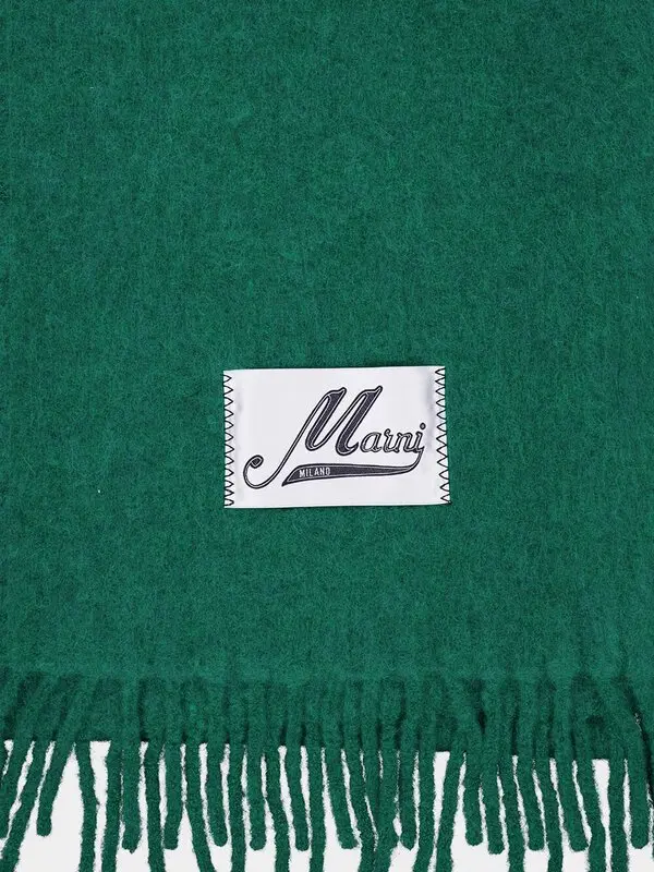 Marni Musk Brushed Alpaca Scarf