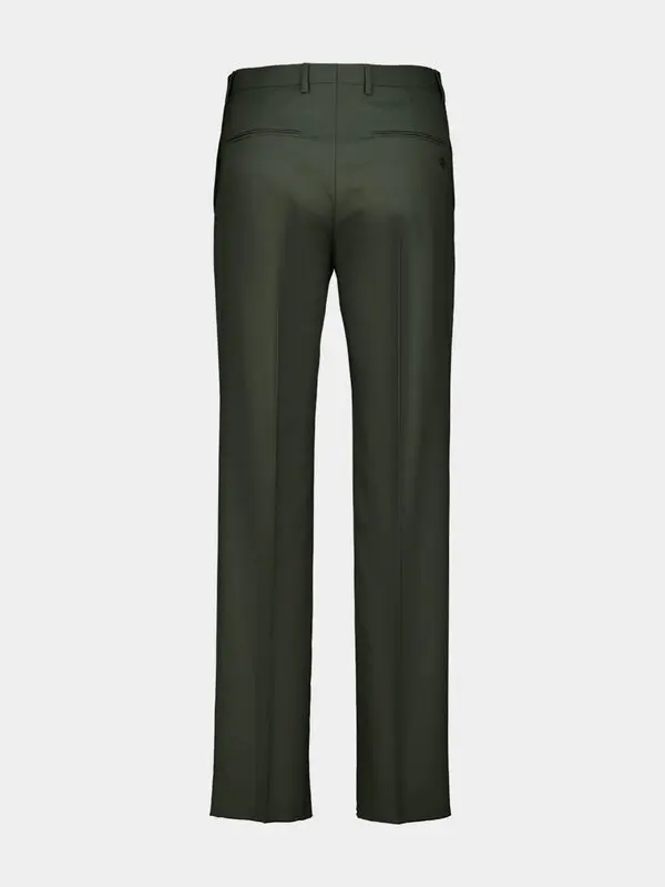 Gucci Dark Wool Suit - Green