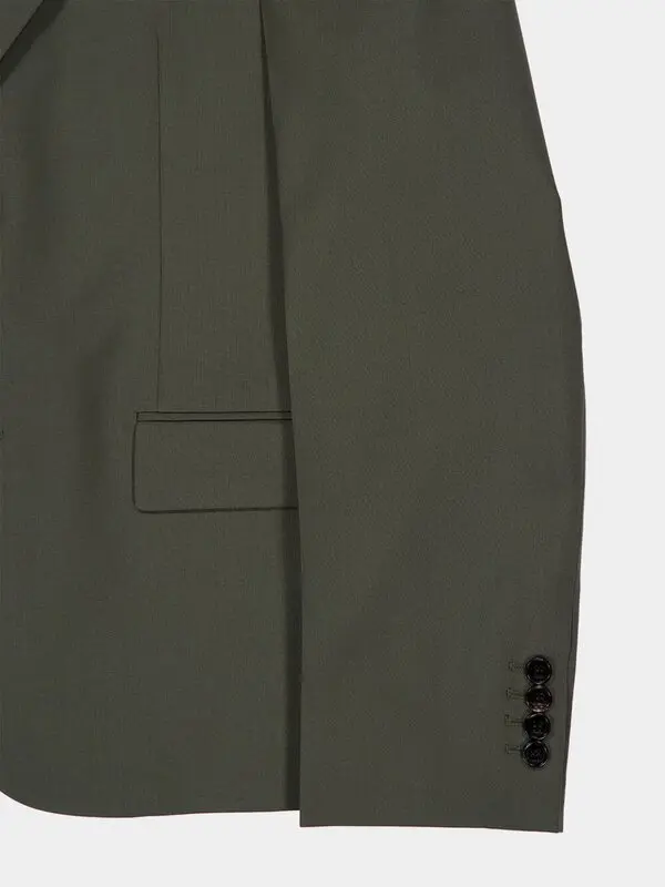 Gucci Dark Wool Suit - Green