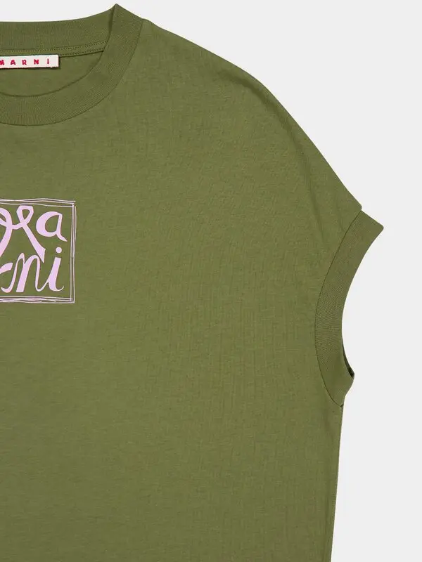 Marni Cotton Logo T-shirt