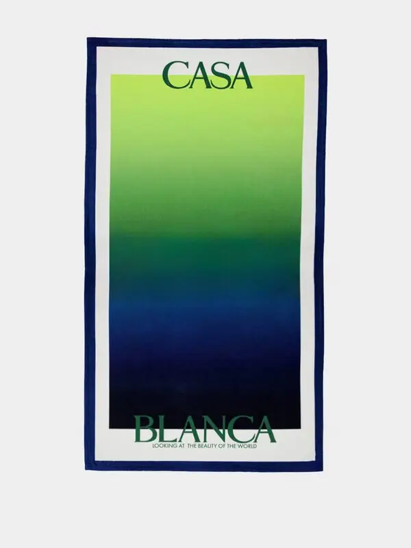 Casablanca Gradient Beach Towel - Green