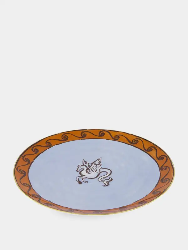 GINORI 1735 Il Viaggio Di Nettuno Centerpiece And Charger Plate