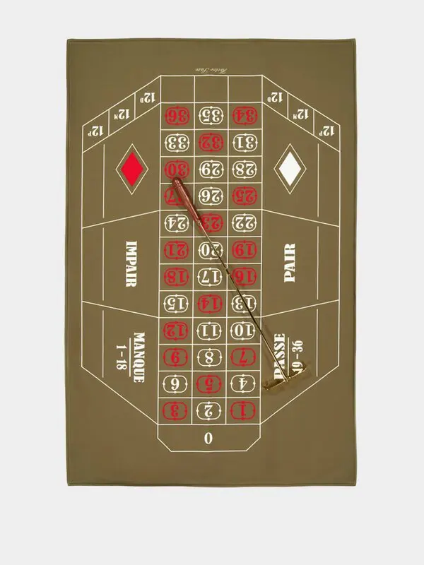 Hector Saxe Paris Khaki Klair Roulette Leather Set