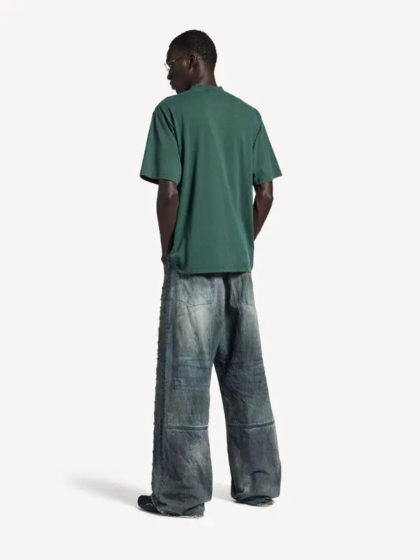 Balenciaga Laurel Dark Medium-fit T-shirt - Green