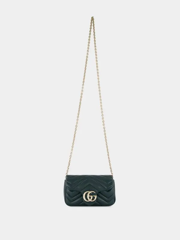 Gucci Gg Marmont Mini Leather Shoulder Bag