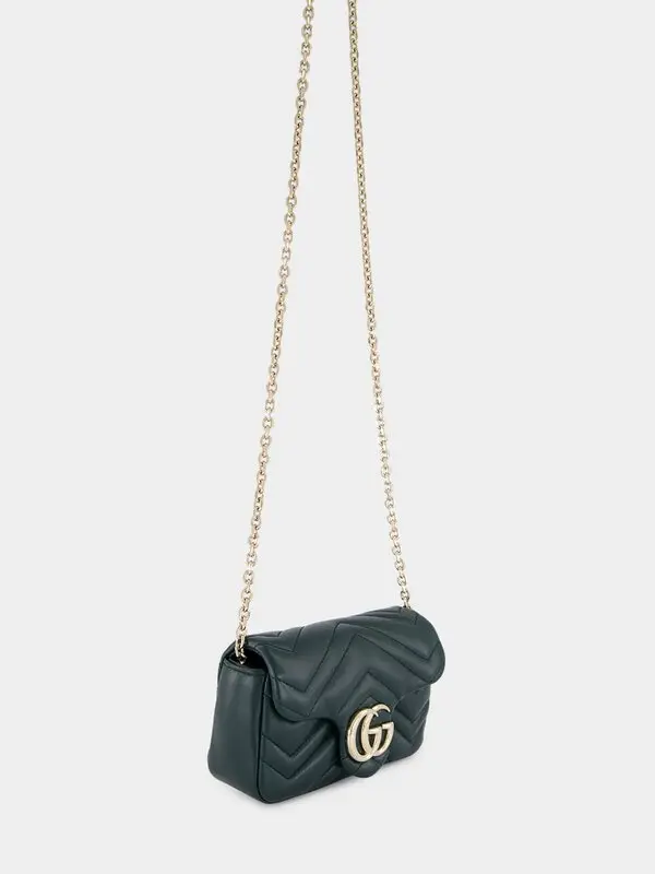 Gucci Gg Marmont Mini Leather Shoulder Bag