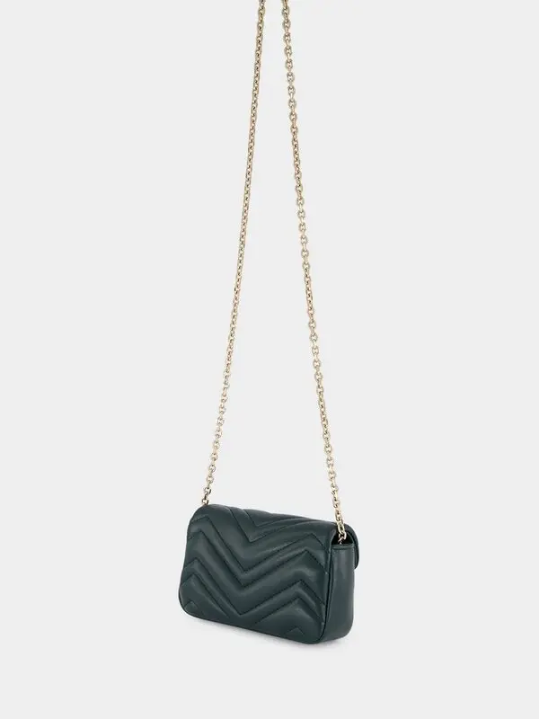 Gucci Gg Marmont Mini Leather Shoulder Bag