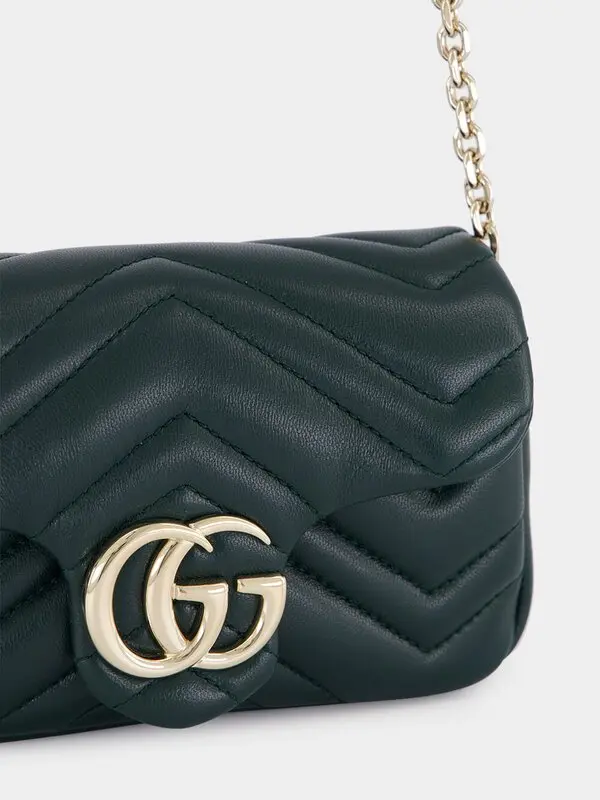 Gucci Gg Marmont Mini Leather Shoulder Bag