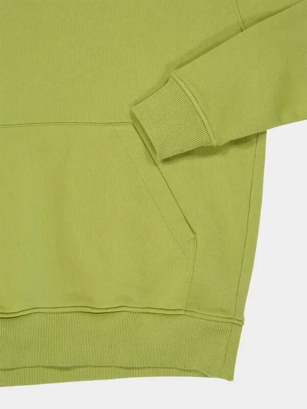 AMI Paris De Coeur Hooded Sweatshirt - Green