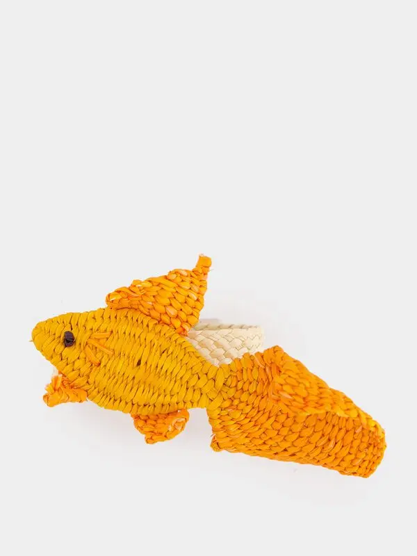 Coro Cora Ballerina Fish Napkin Ring - Orange