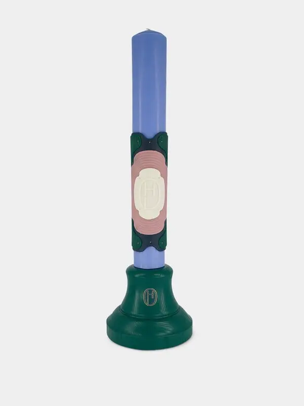 HOOGELAND 1770 Immanuel Medium Candle Holder - Green