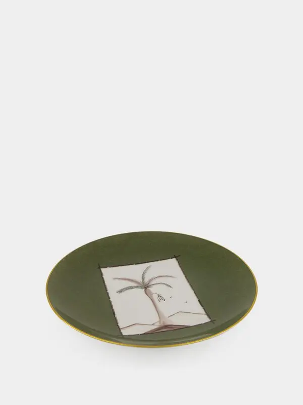 MARIE DAAGE Cartouche Colonie Salad Plate Set