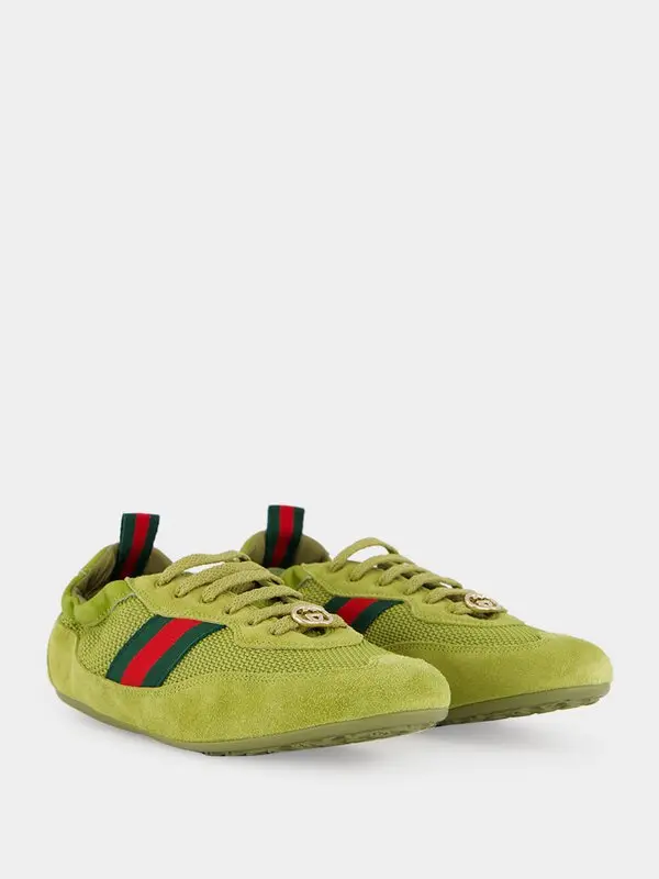 Gucci Shift Trainers - Green