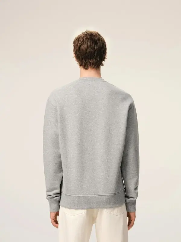 Ami De Coeur Cotton Sweatshirt - Grey
