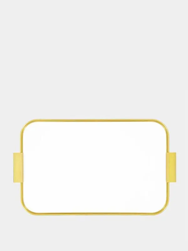 KAYMET S20 Ribbed Tray - Gold