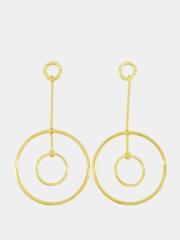 PAULA Olimpo -plated Earrings - Gold