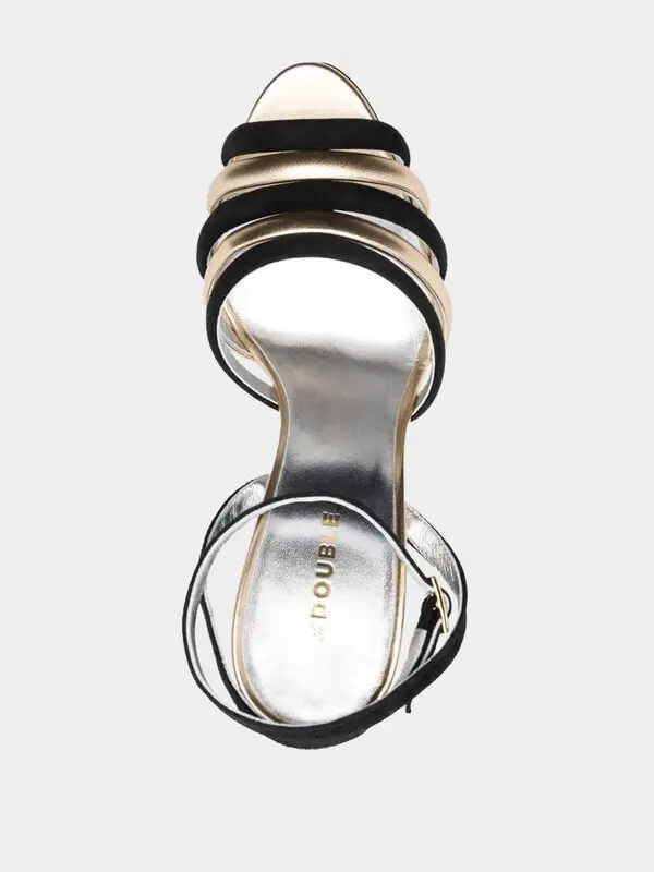 La DoubleJ Tones Wedge Sandals - Gold