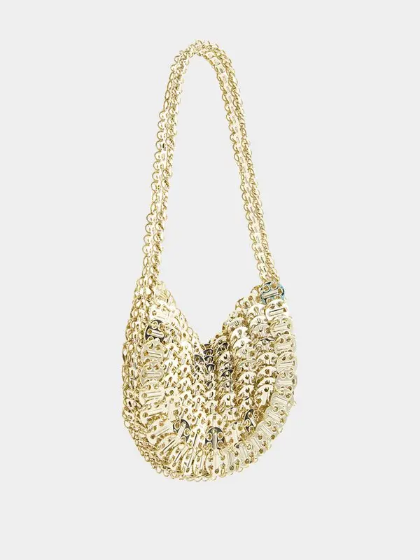 Rabanne 1969 Moon Metal Bag - Gold