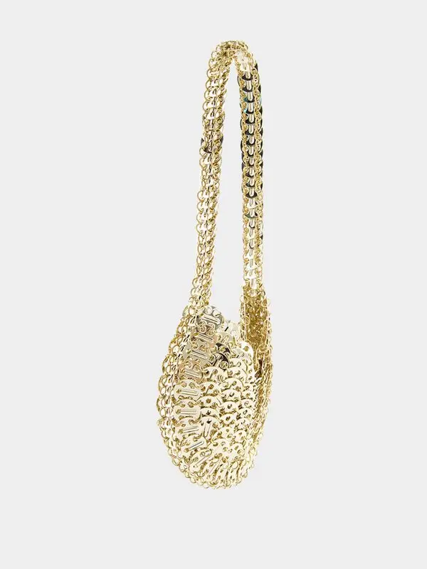 Rabanne 1969 Moon Metal Bag - Gold