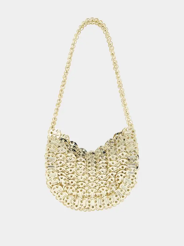 Rabanne 1969 Moon Metal Bag - Gold