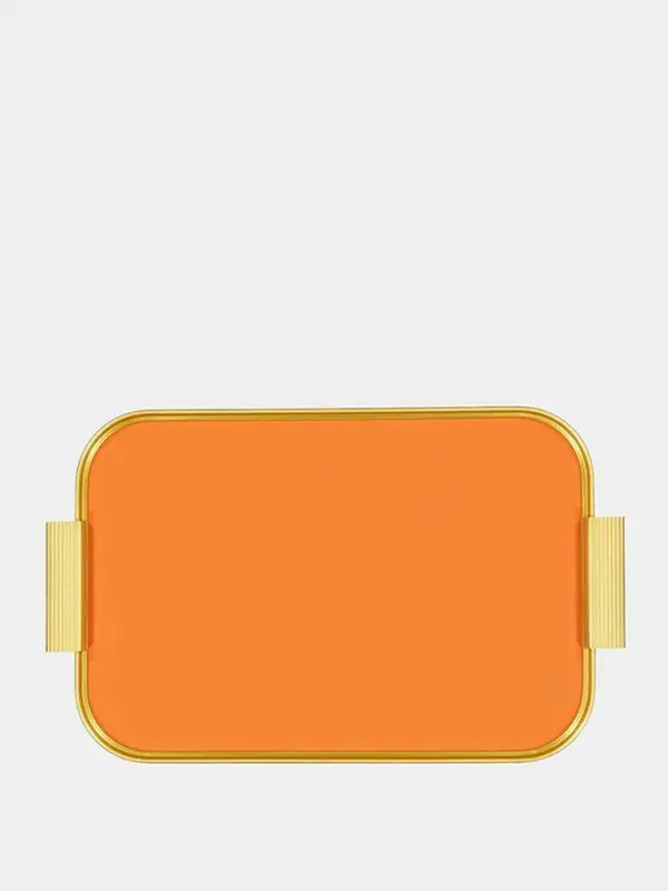 KAYMET S16 Ribbed Tray - Gold