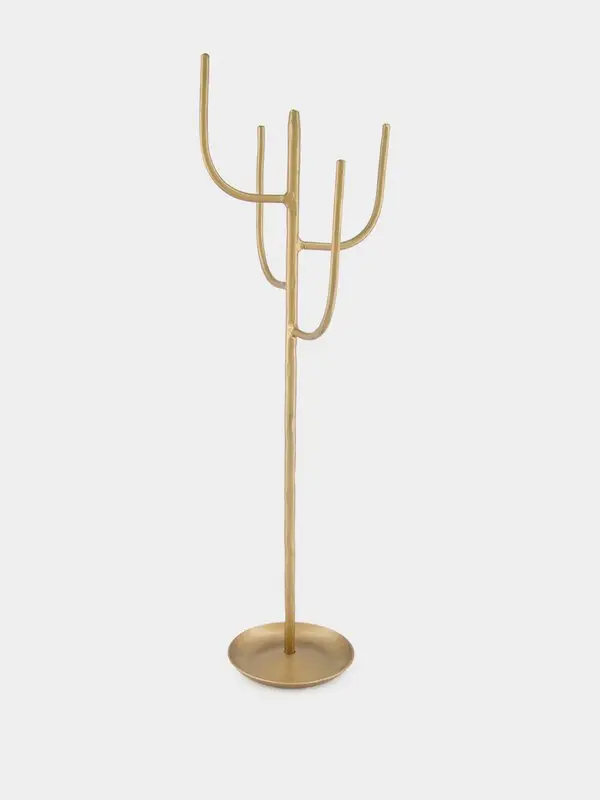 Madam Stoltz Hand-forged Four-tier Iron Jewelry Stand