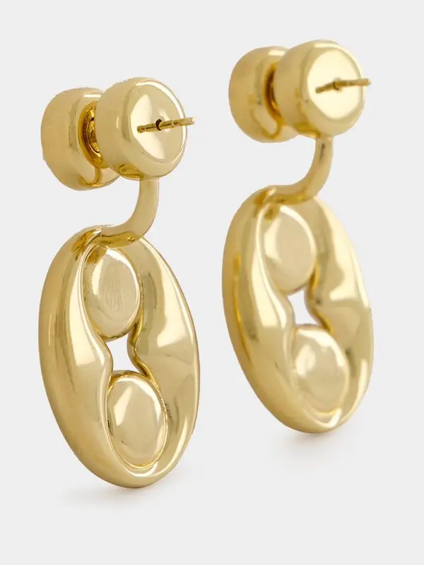 Amina Muaddi Iris Earrings