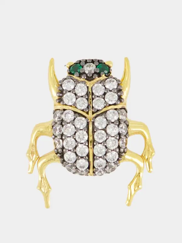 Begum Khan Scarab Piercing - Gold