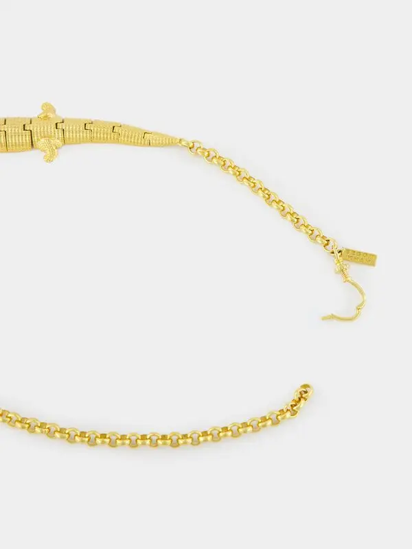 Begum Khan Croco Choker