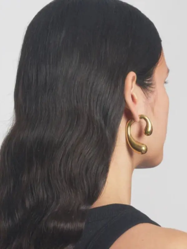PANCONESI P Earrings - Gold