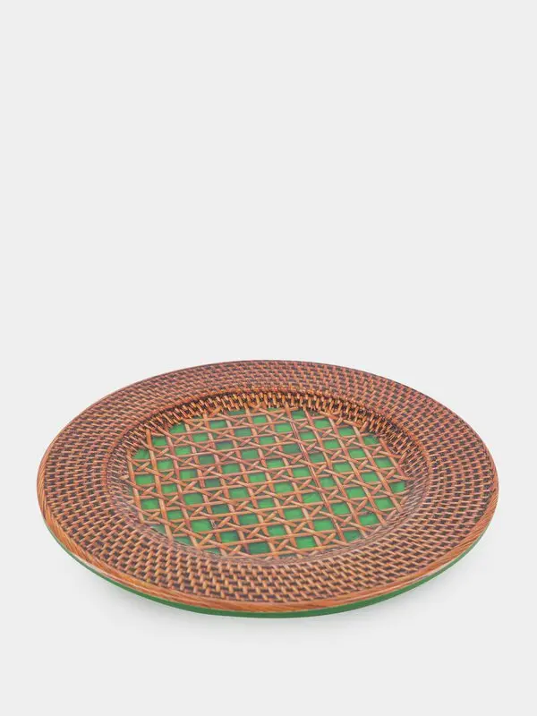 MARIO LUCA GIUSTI Patagonia Dinner Plate By - Orange