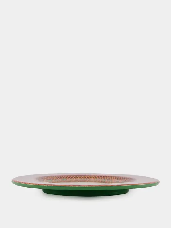 MARIO LUCA GIUSTI Patagonia Dinner Plate By - Orange