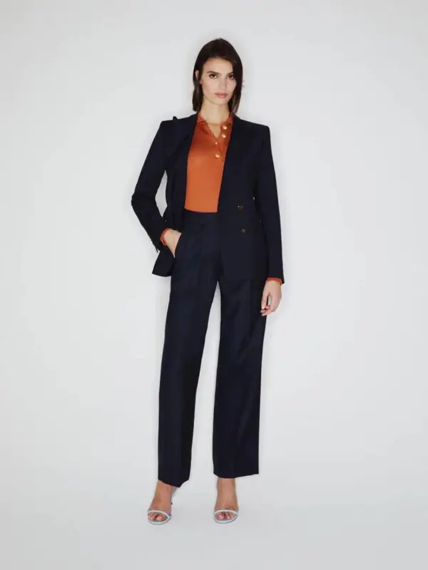 BLAZÉ MILANO First Class Wool-mohair Pants - Blue