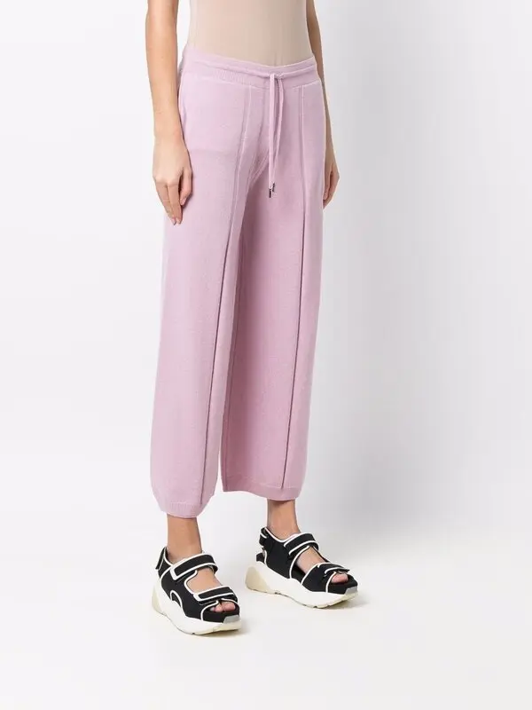 Stella McCartney Cropped Cashmere Blend Trousers