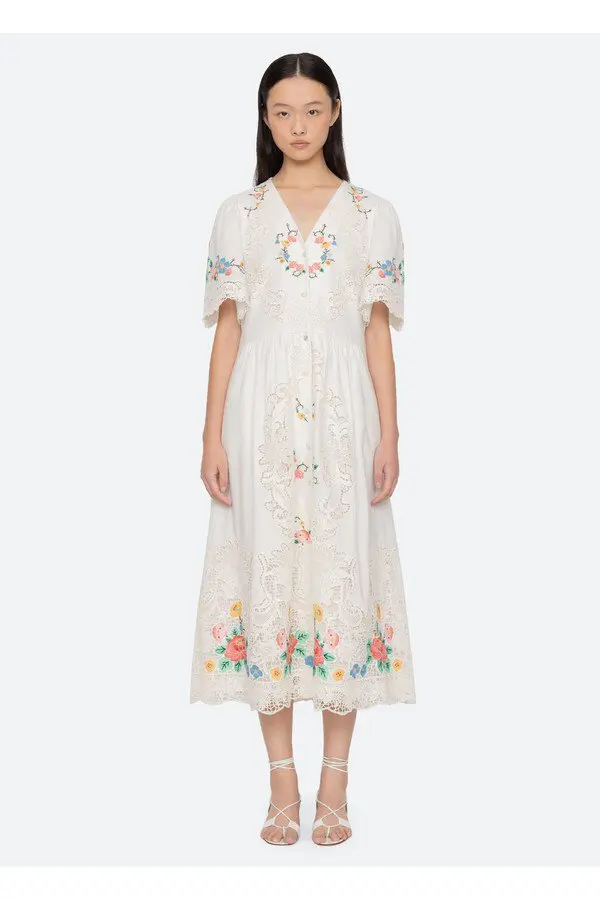 Sea Astrid S/s Midi Dress