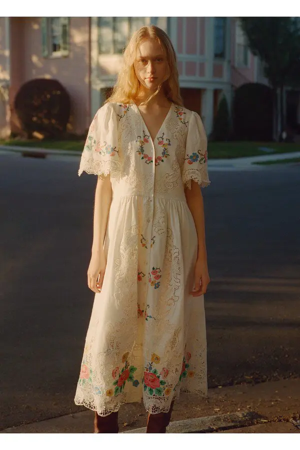 Sea Astrid S/s Midi Dress