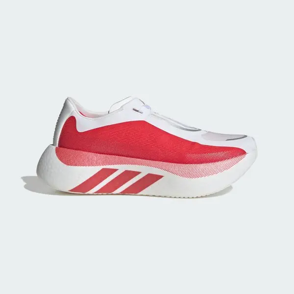 Adidas Hyperboost Edge Running Shoes - Cloud White / Pure Ruby / Zero Metalic