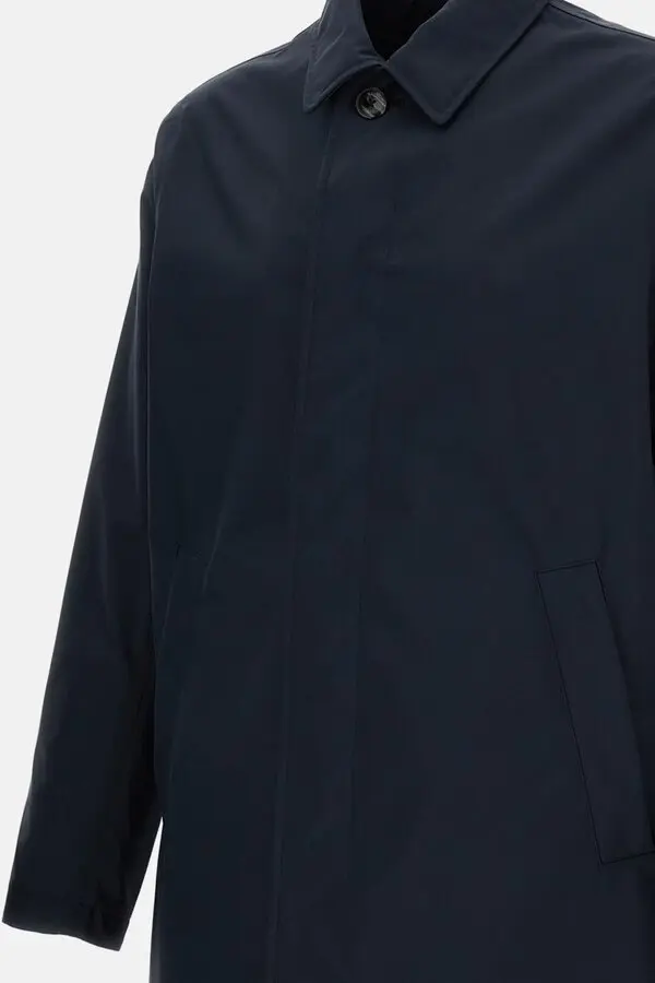 Herno Lightweight Waterproof Coat - Blue